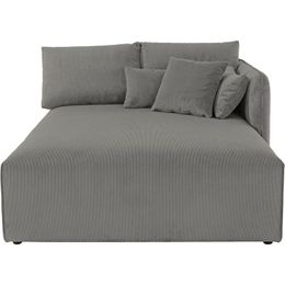 OTTO home Ottomane &raquo;N&ouml;re&laquo; Lounge-Modul - zum eigenen Zusammenstellen, Breite 138cm, Tiefe 168cm grau 92% Polyester, 8% Polyamid B/H/T: 138cm x 86cm x 