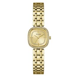 Guess Damen Quarzuhr &raquo;HAZEL&laquo; Armbanduhr, Damenuhr, Edelstahlarmband, analog Einheitsgr&ouml;&szlig;e