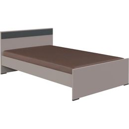 wimex Holzbett &raquo;Bahamas erh&auml;ltlich in den Breiten 90cm, 120cm & 140cm&laquo; mit Kopf- und Fu&szlig;teil braun Liegefl&auml;che L&auml;nge B: 200cm x 140cm, H&ouml;he Bett: 71cm