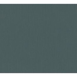 ARCHITECTS PAPER Vliestapete &raquo;Alpha&laquo; einfarbig matt uni glatt Uni Tapete einfarbig Tapeten Wohnzimmer Schlafzimmer K&uuml;che Flur Design blau Vlies B/L: 0,53m x 10,05m, 