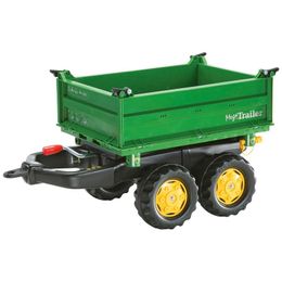 Rolly Toys Kinderfahrzeug-Anh&auml;nger f&uuml;r Trettraktoren gr&uuml;n Einheitsgr&ouml;&szlig;e Kinderfahrzeug-Anh&auml;nger