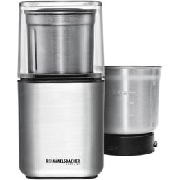 Rommelsbacher Kaffeem&uuml;hle &raquo;EGK 200&laquo; 200 W 70 gBohnenbeh&auml;lter silber Einheitsgr&ouml;&szlig;e