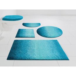 Grund Badematte &raquo;Mistral&laquo; H&ouml;he 20 mm rutschhemmend beschichtet fu&szlig;bodenheizungsgeeignet meliertes Design, Ombr&eacute;-Look, auch als 3 teiliges Set, Made in 