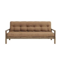 Karup Design Schlafsofa &raquo;KNOB&laquo; mit Futonmatratze, verschiedene Farben, FSC -zertifiziert, Kiefer braun Matratzenmaterialzusammensetzung: Futonmatratze mit 