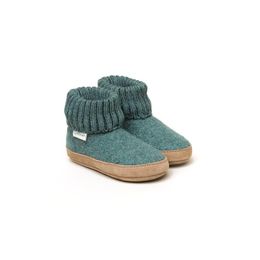 Gottstein Hausschuh Alpine Boot LE in gr&uuml;n | Gr.: 24