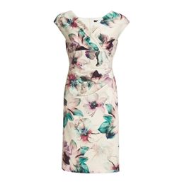 SWING Kleid Damen Gr&ouml;&szlig;e 34 creme / tanne / flieder / beere Sommerkleid