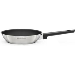Hanseatic Bratpfanne &raquo;SMART&laquo; Edelstahl 18/10 1 tlg. Pfanne mit Antihaftbeschichtung, f&uuml;r alle Herdarten, inkl. Induktion silber &Oslash; 20cm + H&ouml;he 4,5cm