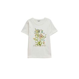 Salsa Jeans T-Shirt Flower Print in Light Pearl V2 | Gr.: L