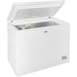 Beko Gefriertruhe &raquo;CF200CWN&laquo; 84,5 cm hoch 102,6 cm breit Dank des Abtausystems von MinFrost wird die Eisbildung reduziert silber