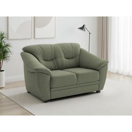 Sit & More sit&more 2-Sitzer &raquo;Savona B: 148cm, Komfort Sitz, gro&szlig;e Stoff + Lederauswahl&laquo; mit Federkern B/H/T: 148cm x 90cm x 90cm, Flachgewebe LINO, ohne 
