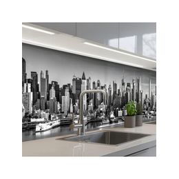 OnlyWow K&uuml;chenr&uuml;ckwand Skyline | Gr.: 80 x 60 cm