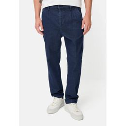 Camel Active L&auml;ssige Relaxed Fit Chino in Jeans-Optik in Indigoblau | Gr.: W36/L34