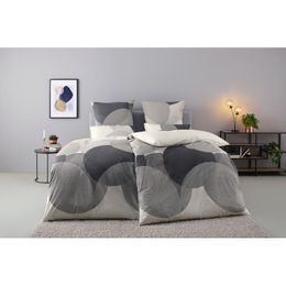 OTTO home Bettw&auml;sche &raquo;Carla ab Gr. 135x200 cm und in drei Qualit&auml;ten&laquo; 2 Stk. 100% Baumwolle, geometrisches Design, Kreise, Bierbaum by OTTO home 