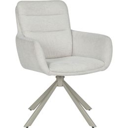 OTTO home Esszimmerstuhl &raquo;Asly&laquo; (Set) 2 Stk.mit hochwertigem Webstoff, Metallgestell und 360&deg;-Funktion Webstoff 100% Polyester B/H/T: 58cm x 88cm x 