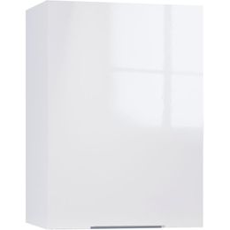 Optifit H&auml;ngeschrank, Breite 50 cm wei&szlig; wei&szlig;, B/H/T: 50cm x 70,4cm x 34,9cm, T&uuml;ren: 1 Stk.