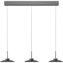 Neuhaus PURE LED Pendelleuchte &raquo;PURE Moon&laquo; LED-Board 1 Stk. Warmwei&szlig; Comfort Lift, dimmf&auml;hig &uuml;ber separaten Tronicdimmer 3, H: 80cm, 1 Stk.