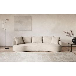 OTTO home Loungesofa &raquo;Sana, Bigsofa, Megasofa, organische Form, Breite 296 cm&laquo; Loungesofa mit Wellenunterfederung 94% POLYESTER (PES) 6% POLYAMID(PA) 