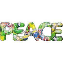 Casablanca by Gilde Deko-Buchstaben &raquo;Schriftzug PEACE Street Art&laquo; bunt Kunstharz B/H/T: 44,5cm x 13cm x 5cm