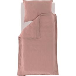 Tr&auml;umeland Kinderbettw&auml;sche &raquo;Bio-Baumwolle&laquo; 2 Stk. GOTS zertifiziert - Bio-Baumwolle rosa Musselin, Obermaterial: 100% Baumwolle B/L: 140cm x 200cm, 1 Stk., 1 