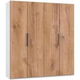 wimex Kleiderschrank &raquo;Level by fresh to go&laquo; ohne Schubladen wei&szlig; B/H/T: 200cm x 216cm x 58cm, T&uuml;ren: 4 Stk.