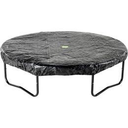 EXIT Trampolin-Abdeckplane f&uuml;r Trampoline, &Oslash; 251 cm schwarz Kunststoff B/H/L: 253cm x 253cm