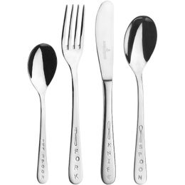 Kinderbesteck &raquo;6171 Kids&laquo; Made in Germany silber Chromnickelstahl 18/10 4 Stk.