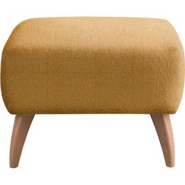 Home Affaire Polsterhocker &raquo;Lazio modern und bequem, schmale Armlehnen, tolle Detailverarbeitung&laquo; zwei verschiedene Fu&szlig;farben w&auml;hlbar gold 100% 
