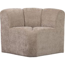Woood Sofa-Eckelement &raquo;Mojo mit R&uuml;ckenlehne und Jacquard-Rippenbezug B 83 x T 83 x H 83 cm&laquo; Ausgezeichnete Verschlei&szlig;festigkeit, Tragkraft 120 kg, 