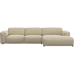 FLEXLUX Ecksofa &raquo;Lucera bequem und komfortabel durch hochwertigen Sitzaufbau, L-Form&laquo; modern & anschmiegsam, Kaltschaum, Stahl-Wellenunterfederung 