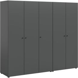 Home Affaire Kleiderschrank &raquo;BILLINGS, Schlafzimmerschrank, Schrank, Garderobenschrank&laquo; OTTO BESTSELLER, Garderobe & Schlafzimmer, Breite 200cm, grau,