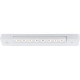 Paulmann LED Lichtleiste 1 Stk. Warmwei&szlig; LEDSmartLightbatteriebetrieben+ Schalter An/Aus/Dimmen&Bewegungsmelder grau 1, H: 2,7cm, 1 Stk.