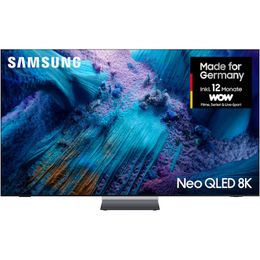 Samsung QLED-Fernseher &raquo;GQ65QN990FT&laquo; 163 cm/65 8K Ultra HD Smart-TV 8K AI Upscaling Pro & Glare Free, Wireless One Connect Box, Art Store schwarz 