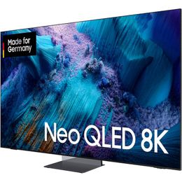 Samsung QLED-Fernseher &raquo;GQ65QN990FT&laquo; 163 cm/65 8K Ultra HD Smart-TV 8K AI Upscaling Pro & Glare Free, Wireless One Connect Box, Art Store schwarz 