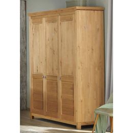 OTTO home Kleiderschrank &raquo;Rauna, mit Lamellen und Kassetten, klassischer Landhausstil, rustikal&laquo; 2 Breiten: 113/159 cm H/T ca. 195/60 cm, massive 
