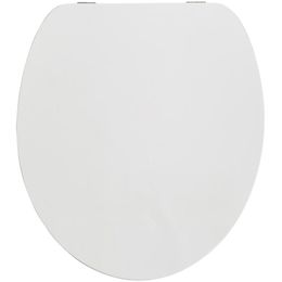 ADOB WC-Sitz &raquo;Modern Shape&laquo; wei&szlig; MDF - Mitteldichte Holzfaserplatte Einheitsgr&ouml;&szlig;e