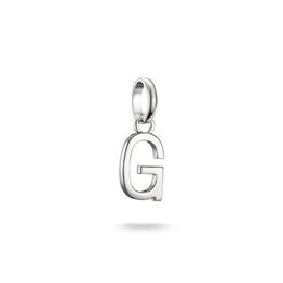 Thomas Sabo Damen Thomas Sabo Charm Buchstabe &raquo;Charm Alphabet/Buchstabe - Connect&laquo; silber G