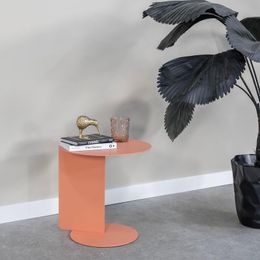 SPINDER DESIGN Beistelltisch &raquo;SALSA&laquo; Beistelltisch aus Stahl orange B/H/T: 40cm x 40cm x 40cm
