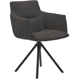 Musterring Polsterstuhl &raquo;JustB! SP500&laquo; () 1 Stk.mit Armlehne, wahlweise mit Drehfunktion, Stativgestell in schwarz grau 1 Stk., Flachgewebe, drehbar
