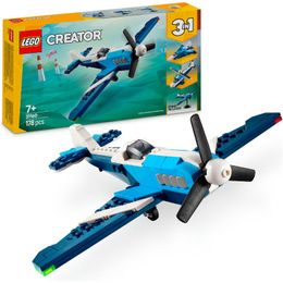 Lego Konstruktionsspielsteine &raquo;Flieger: Rennflugzeug (31160), Lego Creator&laquo; Made in Europe bunt Einheitsgr&ouml;&szlig;e Konstruktionsspielsteine
