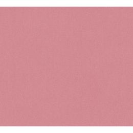 ARCHITECTS PAPER Vliestapete &raquo;Floral Impression&laquo; einfarbig unifarben glatt Tapete Uni rosa Vlies B/L: 0,53m x 10,05m, Rollen: 1