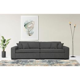 Home Affaire 2-Sitzer &raquo;Skara&laquo; Lounge-Sofa mit Federkernpolsterung, in vielen Bezugsvarianten grau 100% Polyester B/H/T: 220cm x 86cm x 100cm, Struktur
