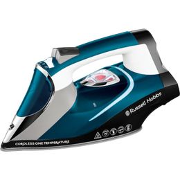 Russell Hobbs Dampfb&uuml;geleisen &raquo;Cordless One Temperature 26020-56&laquo; 2600 W blau Einheitsgr&ouml;&szlig;e Dampfb&uuml;geleisen