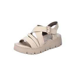 Rieker Plateau Sandaletten in Beige | Gr.: 41