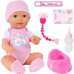 BAYER Babypuppe &raquo;Piccolina Love&laquo; rosa Einheitsgr&ouml;&szlig;e Babypuppe
