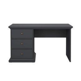 Home Affaire Schreibtisch &raquo;Paris&laquo; erstrahlt in sch&ouml;ner Holzoptik, Breite 130 cm grau B/H/T: 130cm x 73,9cm x 61,6cm