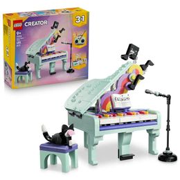 Lego Konstruktionsspielsteine &raquo;Deko-Klavier mit Katze (31392), Lego Creator&laquo; Made in Europe Einheitsgr&ouml;&szlig;e Konstruktionsspielsteine