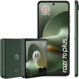 Motorola Smartphone &raquo;razr 70 plus&laquo; PANTONE Mountain View 5G, NFC, WLAN, Bluetooth, Gorilla-Glas