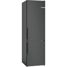 Bosch K&uuml;hl-/Gefrierkombination Serie 4 &raquo;KGN36VXCT&laquo; 186 cm hoch 60 cm breit schwarz