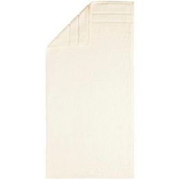 Egeria Handt&uuml;cher &raquo;Prestige&laquo; Uni Programm mit Streifenbord&uuml;re, SUPIMA Baumwolle beige Walkfrottee, Obermaterial: 100% Baumwolle B/L: 50cmx100cm, 2 Stk., 