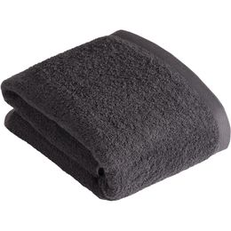 Vossen Saunatuch &raquo;High Line&laquo; grau Walkfrottee, Obermaterial: 100% Baumwolle B/L: 100cmx150cm, 1 Stk., Walkfrottee